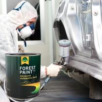 China Auto Lacquer Acrylic Solvent Automotive Paint Coating 1k 2k Base Solid Color for sale