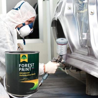 China Auto Lacquer Acrylic Solvent Automotive Paint Coating 1k 2k Base Solid Color for sale