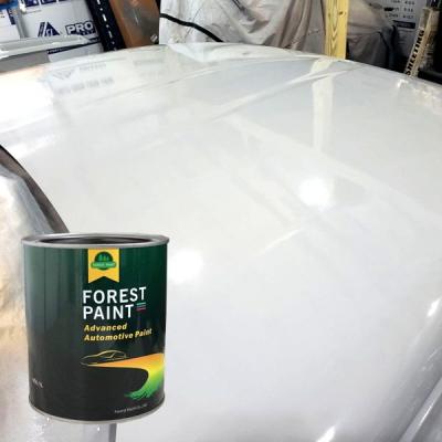 China High Gloss Acrylic Pearl Silver Car Paint Auto Refinish Auto Repair Paint Solver Oil Based for sale