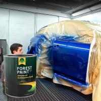 China High Gloss Acrylic Pearl Silver Car Paint Auto Refinish Auto Repair Paint Solver Oil Based for sale