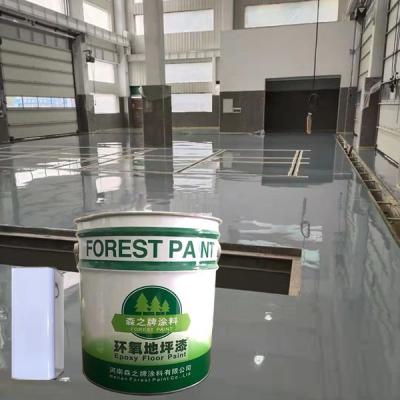 China Oil Resistant Concrete Floor Paint Semi - Gloss For Garage Basement for sale