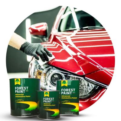 China Acrylic Enamel Bright Automotive Paint Soap and Water Cleanup High Sheen for sale
