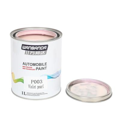 China Pearlescent Metallic Violet Acrylic Lacquer Automotive Paint Spray One component for sale