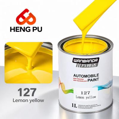 China Suitable for steel and aluminum automotive base coat car paint Works on fiberglass parts for sale