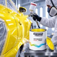 China Suitable for steel and aluminum automotive base coat car paint Works on fiberglass parts for sale