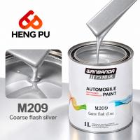 China 1K Acrylic Coarse Flash Metallic Silver Colour Car Gun Metal Gray Car Paint Vehicle Finish for sale