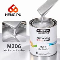 China Single Component Medium Silver Paint Automotive 1K Acrylic Lacquer For Cars for sale