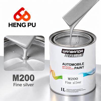 China ODM Metallic Silver Car Paint Gunmetal Gray UV Resistance for sale