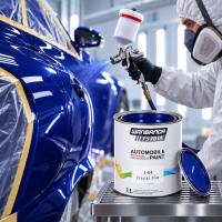 China Pearl Blue 1K Acrylic Enamel Automotive Paint Colors For Honda Audi A4 for sale