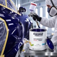 China Violet Blue 1K Car Paint Automotive Lacquer Weather Resistance 200L for sale