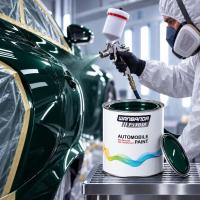 China Standard Emerald Green 2K Car Paint Liquid Coating In Bulk 20L for sale