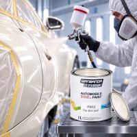 China Acrylic Enamel 1K Fine Pearl White Automotive Paint For Vehicle Color Matching for sale