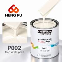 China Acrylic Enamel 1K Fine Pearl White Automotive Paint For Vehicle Color Matching for sale