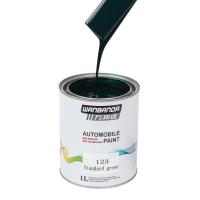 China Metallic Green 1K Car Paint InterBase Coat Adhesion 5 Liter for sale