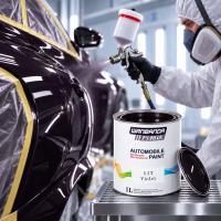 China Jet Black 1K Violet Paint Thinner Single Component 4L 200L For Vehicle Spraying for sale