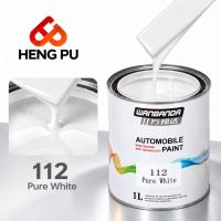 China Pure White 1K Car Paint For Professional Automotive Refurbishment Scratches for sale