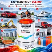 China Waterproof Pearlescent Black Acrylic Car Paint Liquid Coating Customized for sale