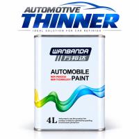 China Acrylic Automotive Car Paint Thinner Lacquer For Refinishing Basecoat Clearcoat Primer ODM for sale