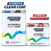 China Universal 2K HS Automotive Paint Hardener Car Curing Agent For Clearcoat Topcoat And Epoxy Primer for sale