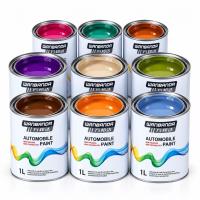China Weather Resistance 2K Car PaintSatin Black For Automotive SurfaceAnti Rust for sale