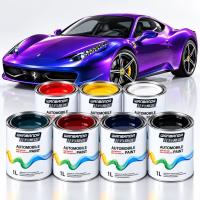 China Touch Up Ready Mixed Car Paint Metallic Pearl Solid Colors For VW Respray for sale