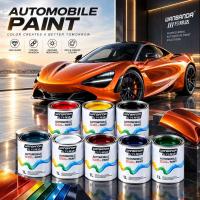 China Glossy Metallic 2k Acrylic CarPaint High Flash For BasecoatISO14001 Certificated for sale