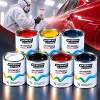 China Acrylic Enamel 1K Fine Pearl White Automotive Paint For Vehicle Color Matching for sale