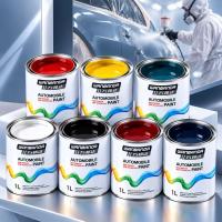 China Metallic Green 1K Car Paint InterBase Coat Adhesion 5 Liter for sale