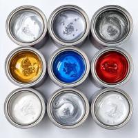China Touch Up Ready Mixed Car Paint Metallic Pearl Solid Colors For VW Respray for sale