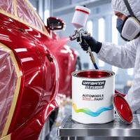 China Glossy Metallic 2k Acrylic CarPaint High Flash For BasecoatISO14001 Certificated for sale