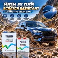 China High Shine Acrylic Lacquer Car Paint Automotive Body Refinishing Varnish  Clear ISO14001 for sale