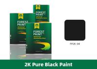 China Pure Matte Black Vehicle Paint , 2K Anti Corrosion Car Paint for sale