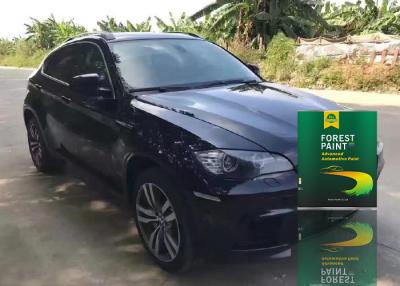 China Metallic 2K Acrylic Car Paint Blue Phase Special Black Car Paint Water Soluble for sale