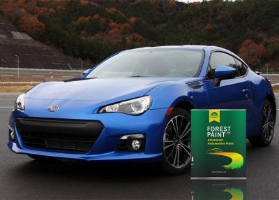 China Bright Blue 2K Acrylic Car Paint Restoration High Film Thickness for sale