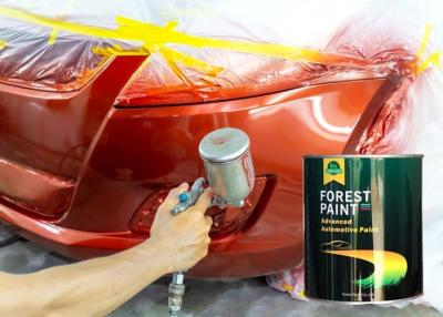 China 1k Acrylic Metallic Pearl White Car Paint Repair , Eco Friendly Industrial Acrylic Paint for sale