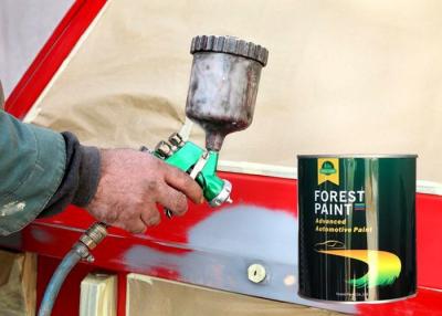 China Heat Resistant 1k Car Paint Scratch Repair , High Gloss Clear Coat High Hardness for sale