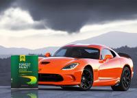 China 2K Orange Red Car Paint Protection , Custom Automotive Refinish Coatings for sale