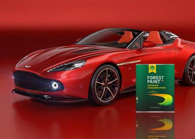 China 2K Automotive Primer Spray Paint , Gloss Red Car Paint 45mins Drying Time for sale