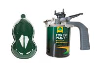 China Green Automotive Acrylic Lacquer Spray Paint 2k Yellowing Resistance for sale