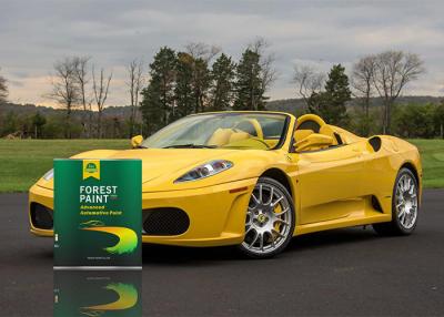 China 2k Acrylic Urethane Car Paint , Moderate Yellow Auto Clear Coat Water Resistant for sale