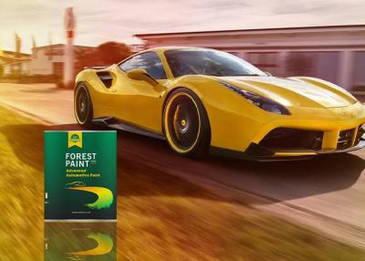 China Sunproof Acrylic Enamel Automotive Paint 2K Medium Yellow Car Paint for sale