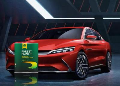 China 2K Red Iron Oxide Spray Paint , Satin Automotive Base Coat Paint Yellowing Resistant for sale