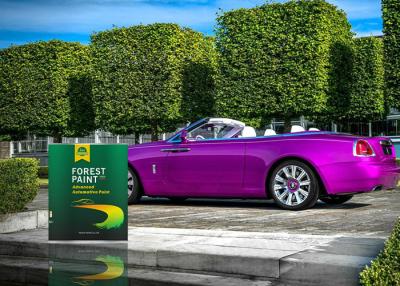 China 2K High Solids Gloss Car Paint Purple Red Car Scratch Repair Paint Anti Rust for sale
