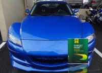 China Electric Blue Pearl Custom Automotive Aerosol Spray Paint Strong Covering Power for sale