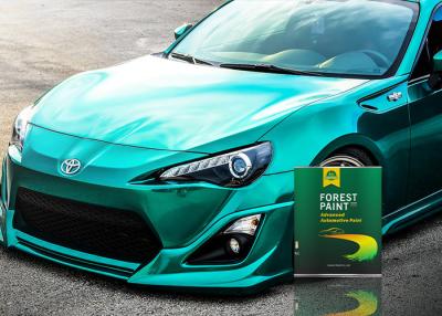China High Saturation Green Gloss Pearl White Car Paint Scratch Remover Automotive Refinish for sale