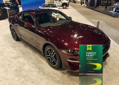 China Purplish Red Pearl Old Car Paint Restoration , UV Resistant Clear Coat Automotive for sale
