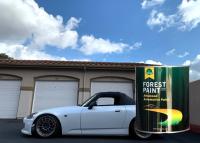 China Super-Fast Gloss Pearl White Car Paint 1K Pearl Colors Car Paint for sale