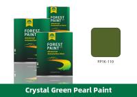 China Crystal Green Gloss Pearl White Car Paint Protection Strong Hiding Power for sale