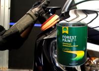 China Crystal Green Gloss Pearl White Car Paint Protection Strong Hiding Power for sale