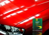 China 1L/Tin Flat Black Auto Paint , Bright Red Pearl Car Paint Touch Up Heat Resistant for sale